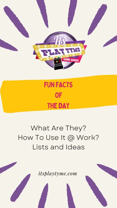Fun Facts of the day For Work l No One Talks About | 11 Tips